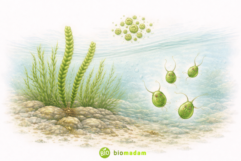 Types of Algae – Green, Brown, Red Algae with Examples