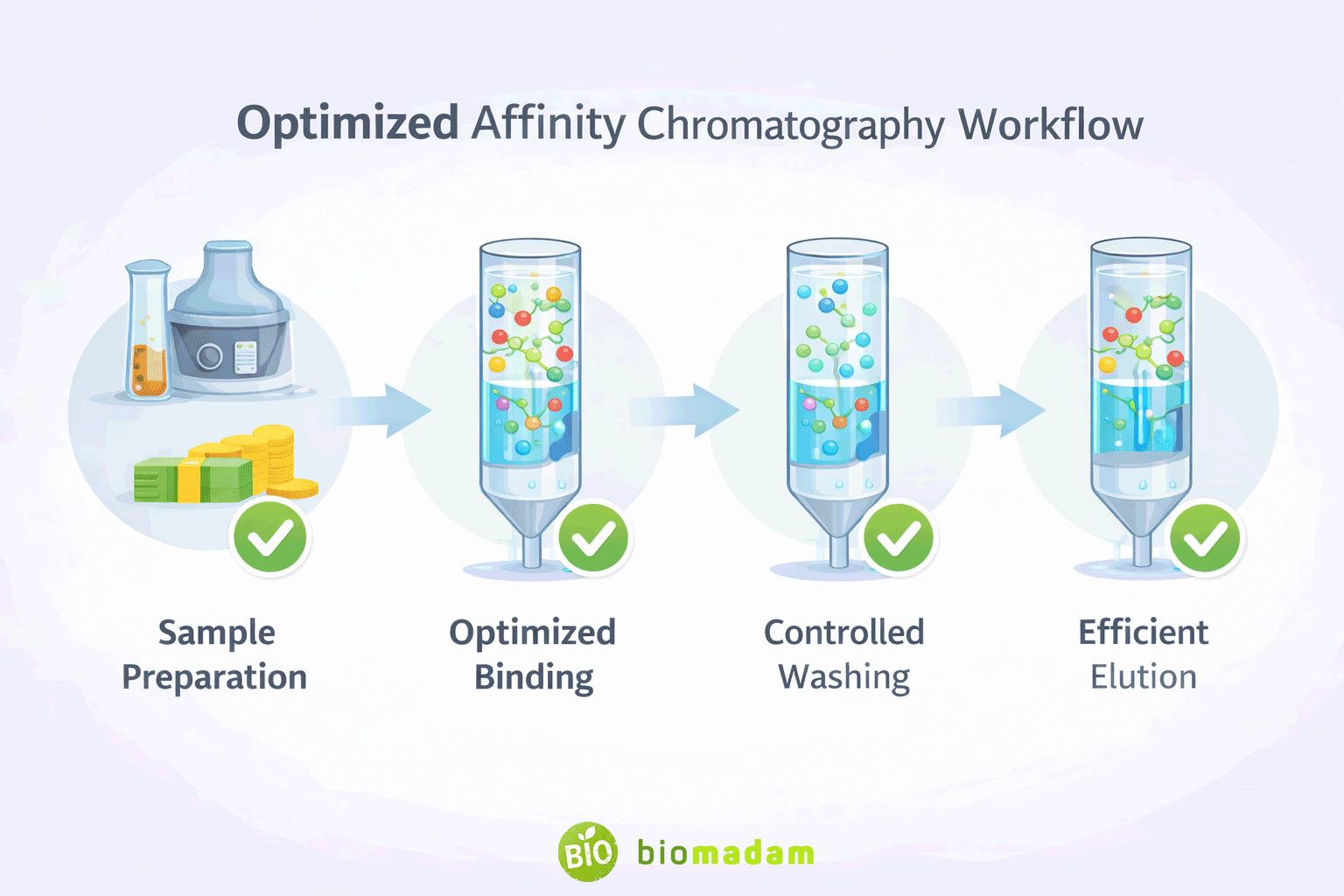 How to Overcome the Disadvantages of Affinity Chromatography