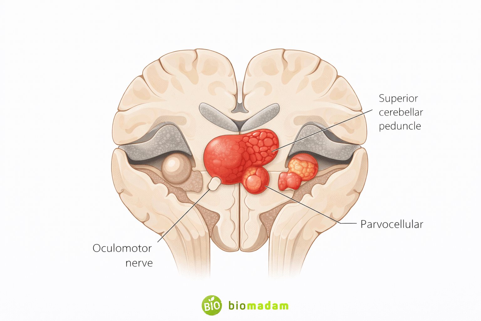 Function of Red Nucleus – Location, Structure & Clinical Significance
