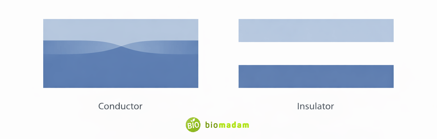 Difference Between Conductors and Insulators – Table, Band Gap & Examples