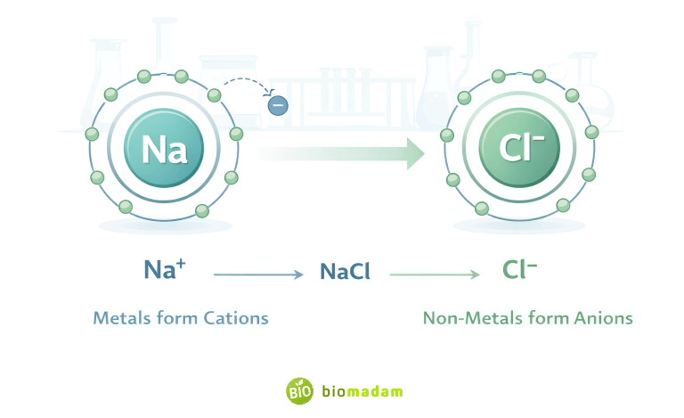 Do Metals Form Anions or Cations? Why Metals Form Positive Ions